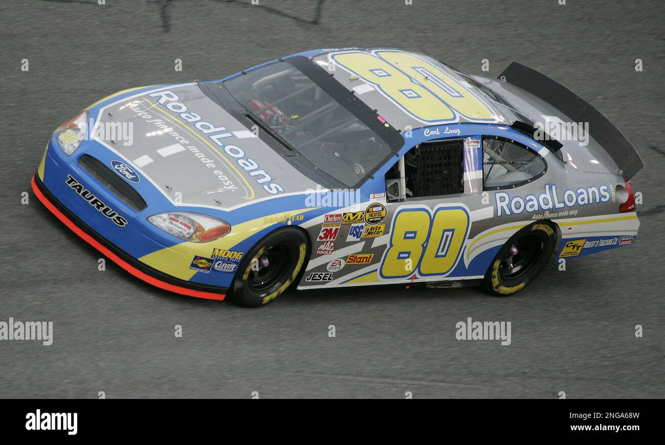 NASCAR driver Carl Long (80) is pictured during the Gatorade Duel #2 ...