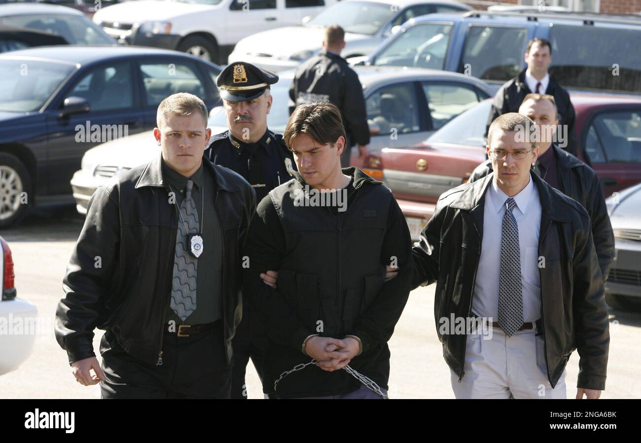 Neil Entwistle arrives at district court in Framingham, Mass., Thursday ...