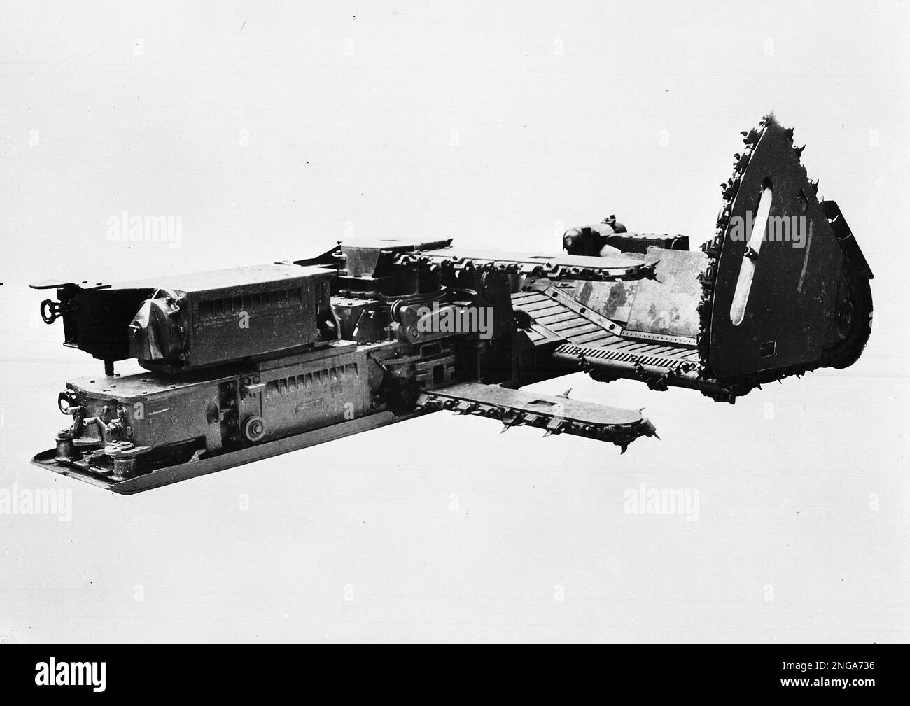 The A.B. Meco Moore "Robot Miner" is seen here on Oct. 22, 1946. Coal ...