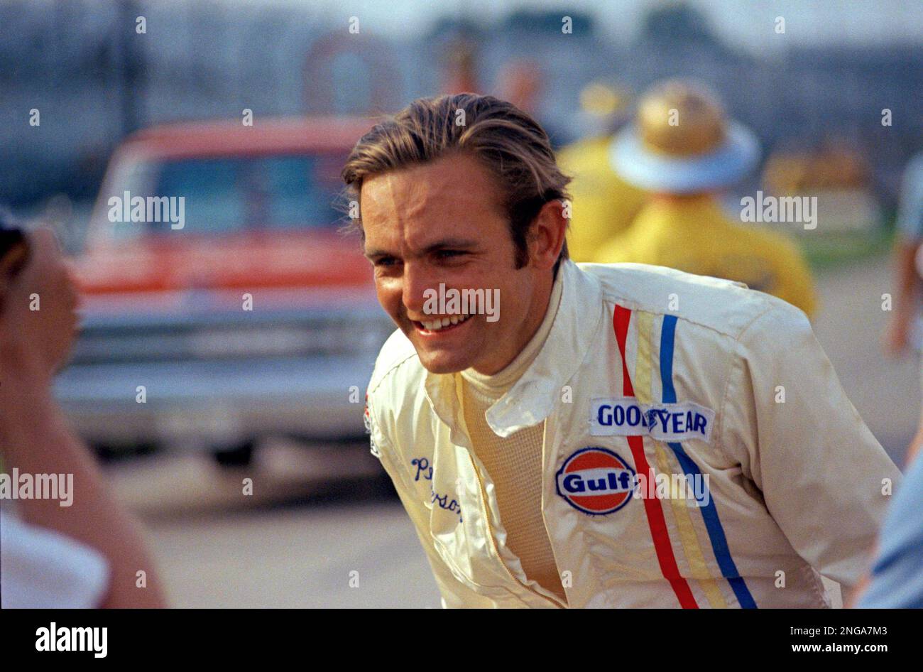 U.S. racing driver Peter Revson attends a race, May 24, 1969. Revson ...
