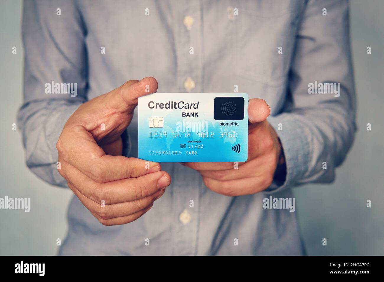 Using holding credit card scanner hi-res stock photography and images ...