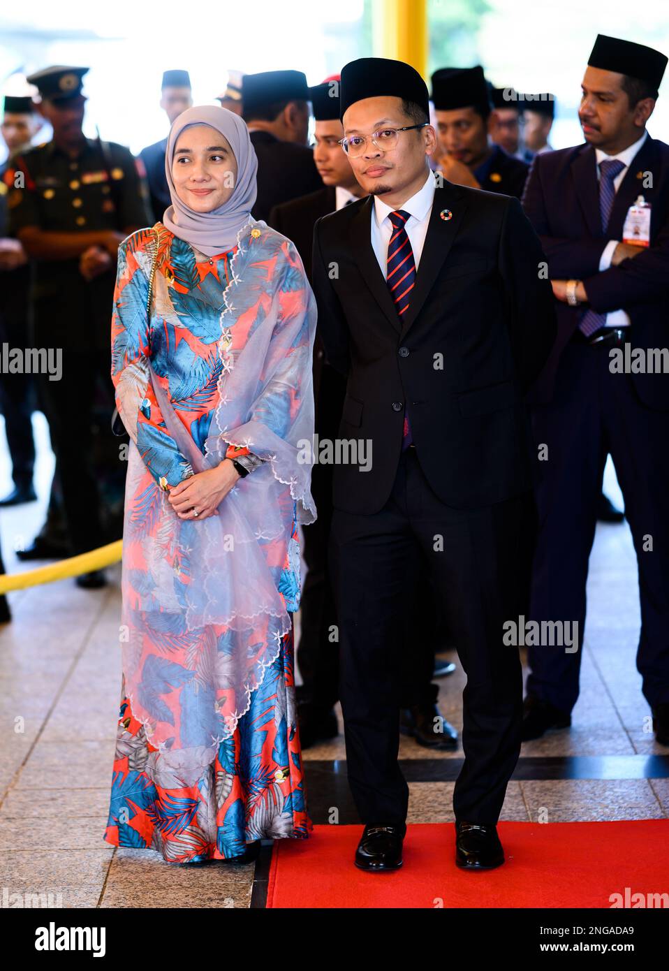 Kuala Lumpur, Malaysia. 17th Feb, 2023. Nik Nazmi Nik Ahmad, Minister of Environment of Malaysia ...