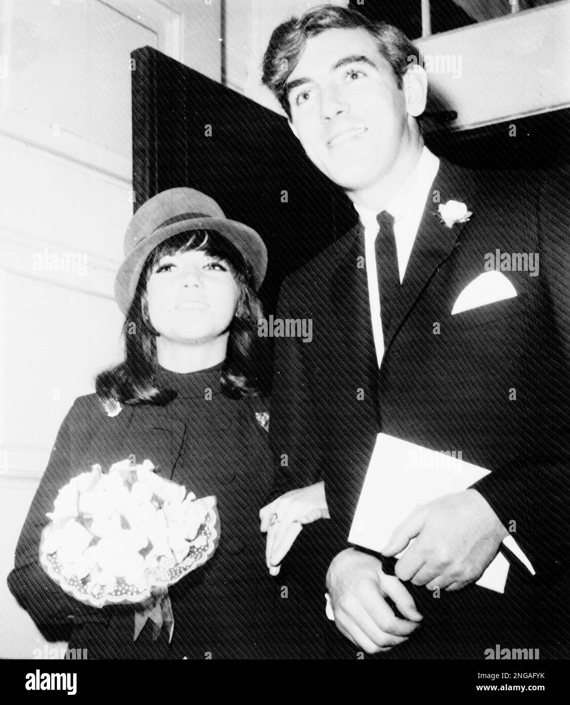 British comedian Peter Cook, co-author of the Broadway show "Beyond the ...