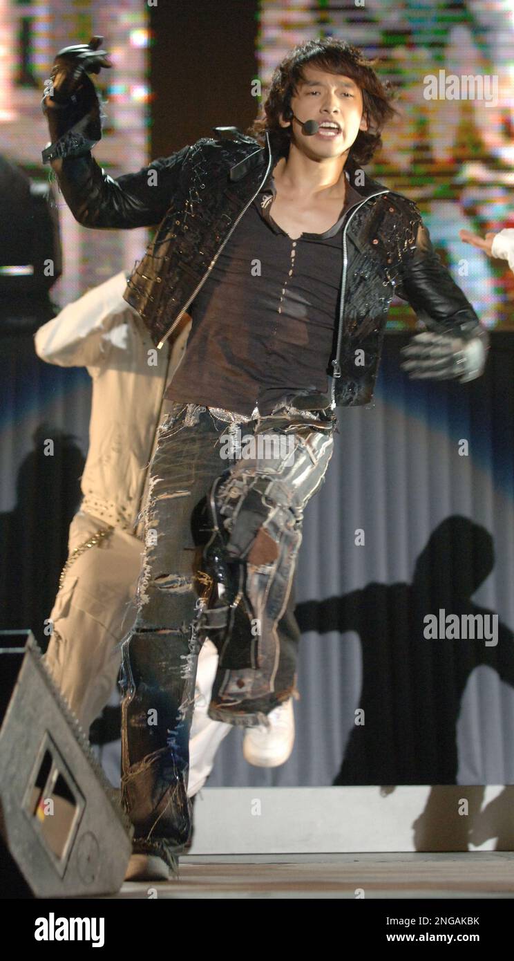 Rain, a Korean pop star and actor, makes his American solo concert ...