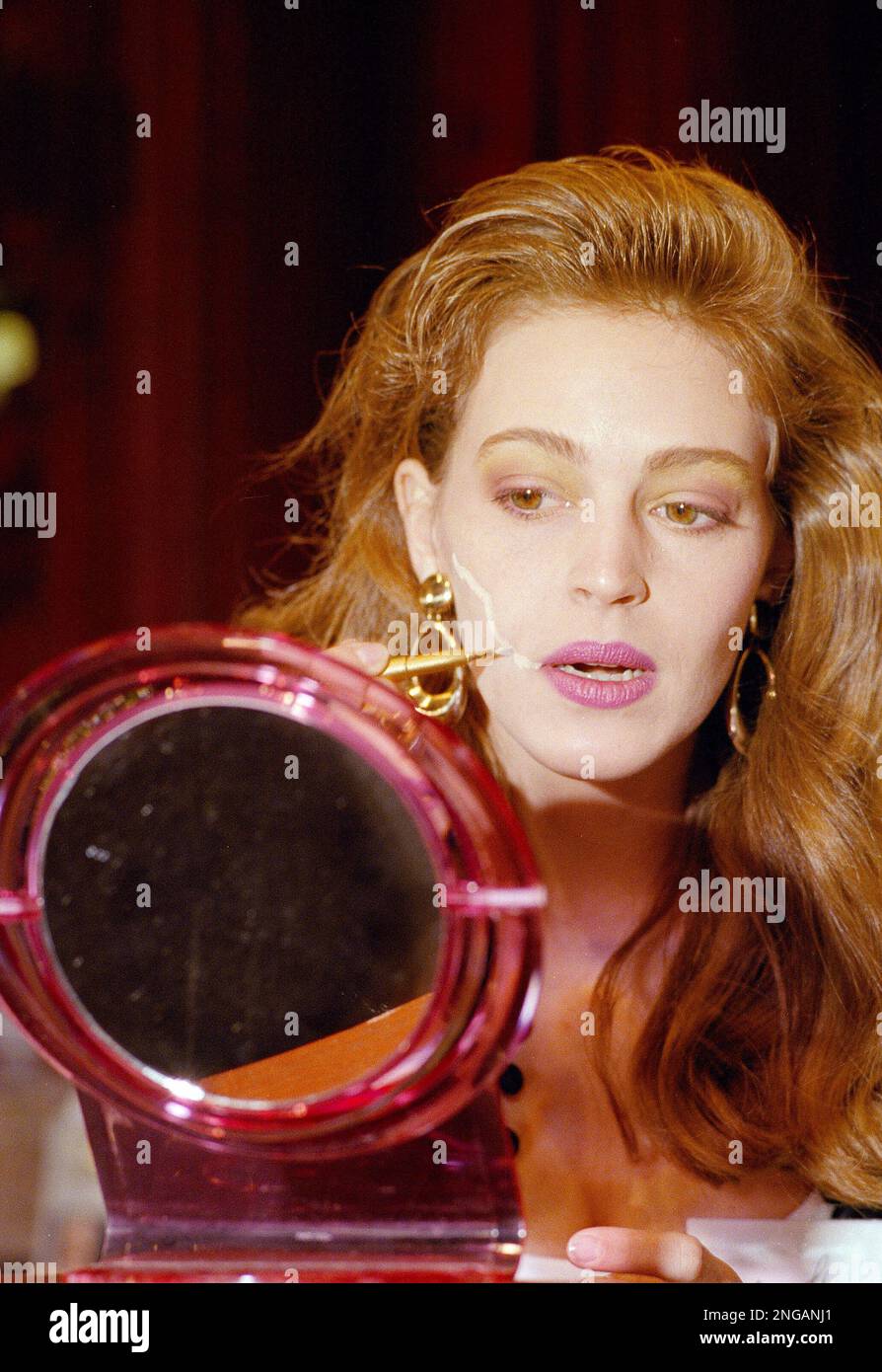 Marla Hanson, the New York fashion model who had to have over 150 ...