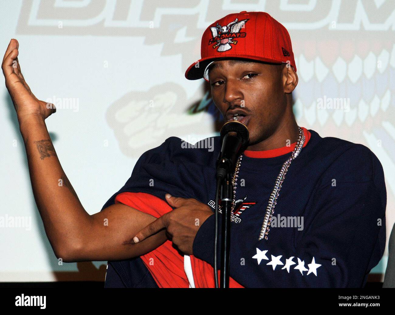Hip Hop singer and CEO of Diplomat records, Cam'ron whose real name is ...