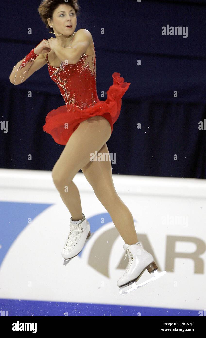 Julia Sebestyen, representing Hungary, performs during the Ladies Short ...