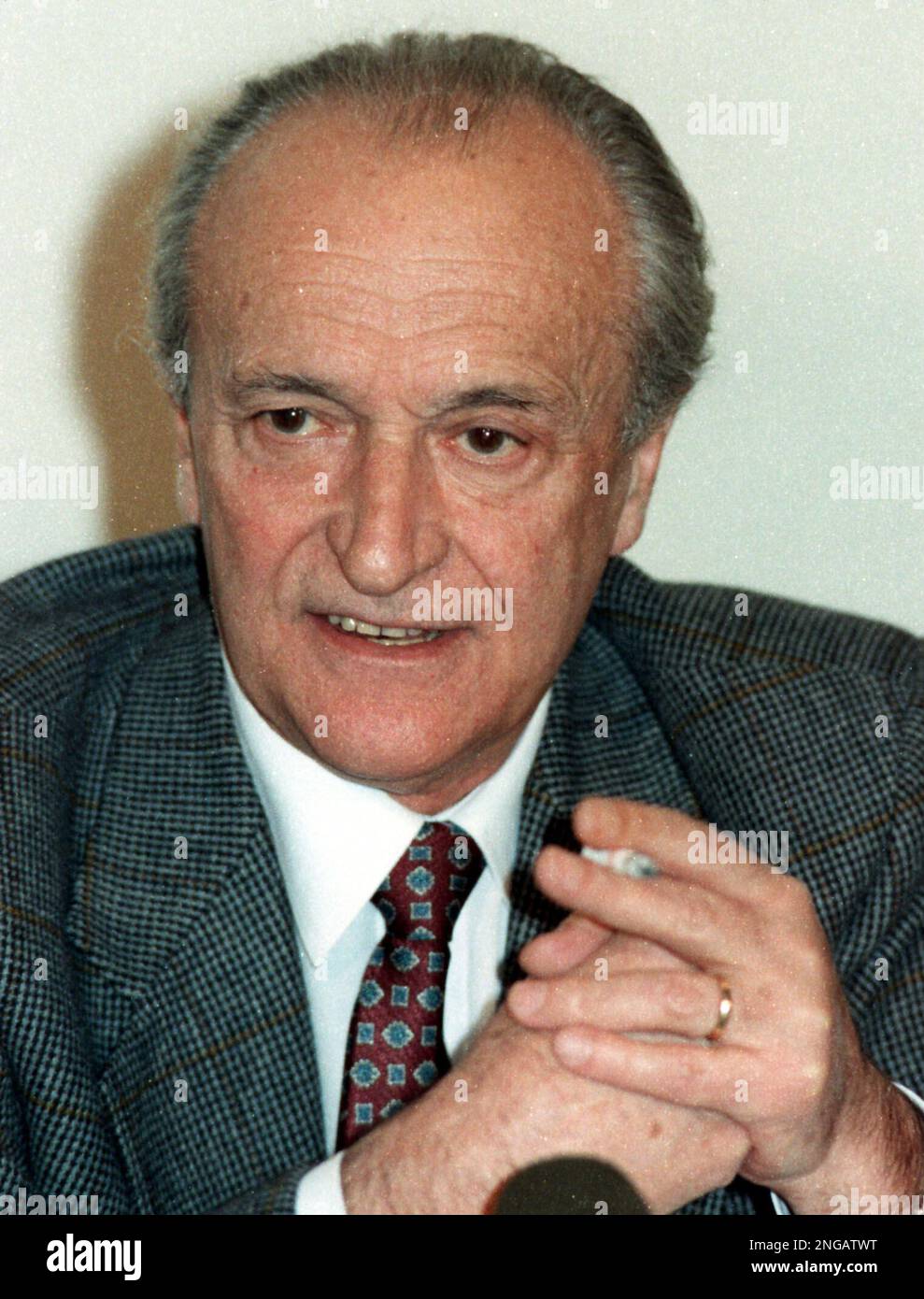 FILE -- Italian Comunist Party (PCI) former leader Alessandro Natta who ...