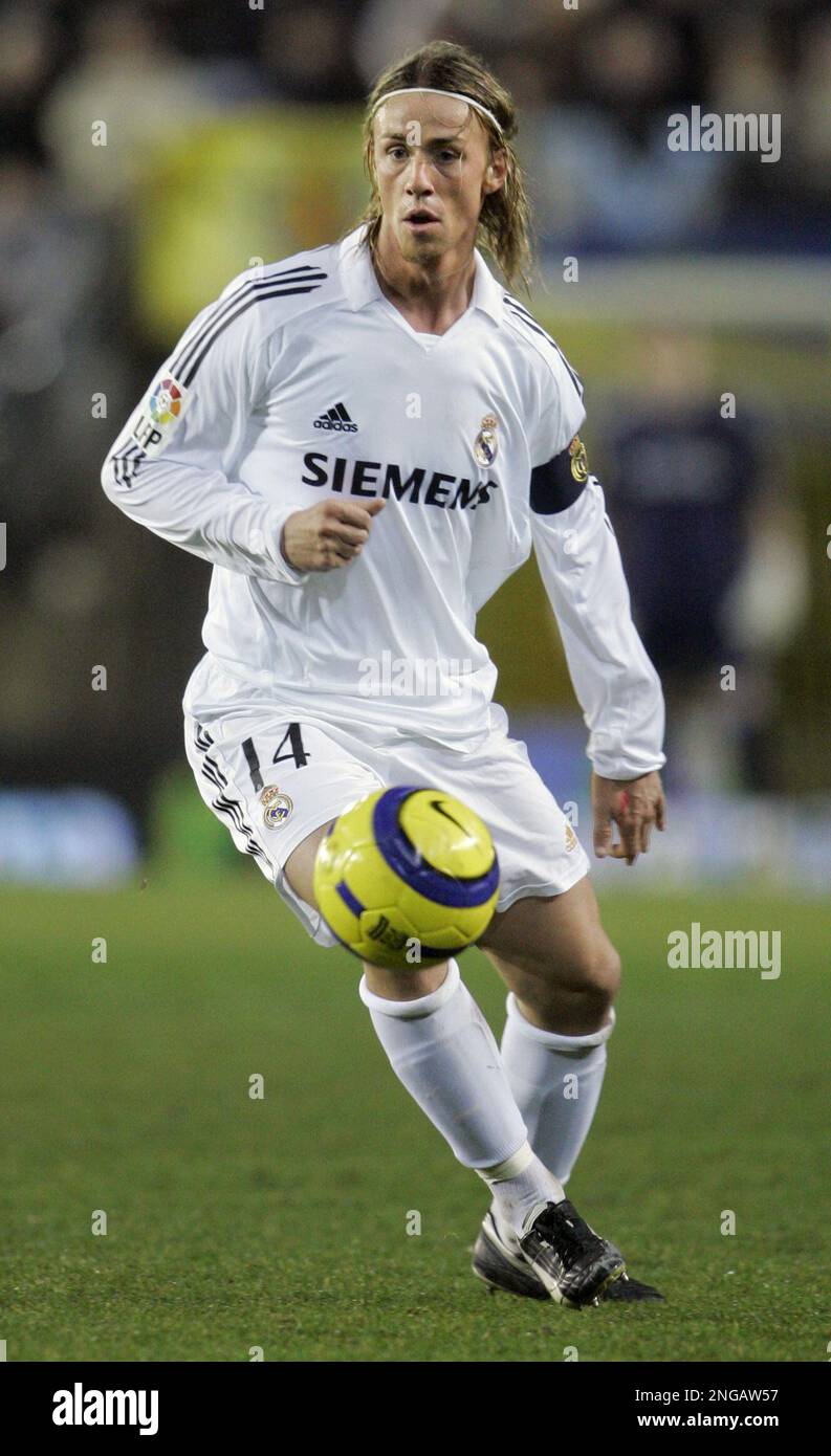 Real Madrid player Guti during a Spanish league soccer match against ...