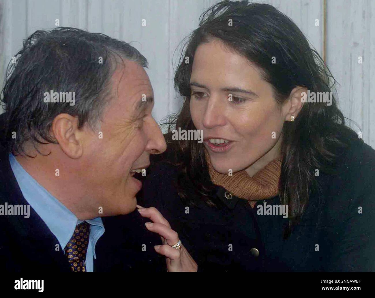 Mazarine Pingeot, right, the daughter of Francois Mitterrand born out ...