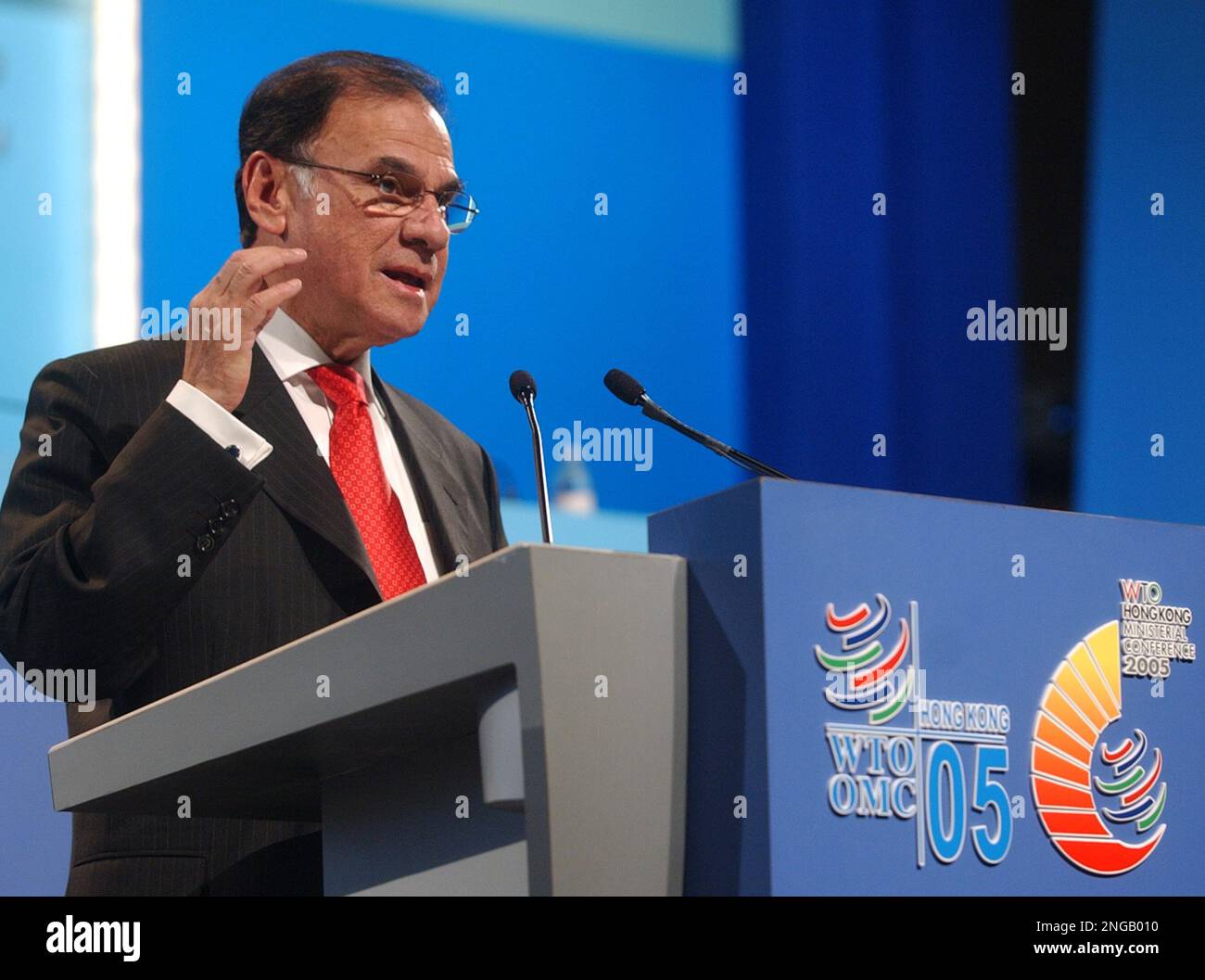 Venezuela's Foreign Minister Ali Rodriguez Araque makes an address at ...