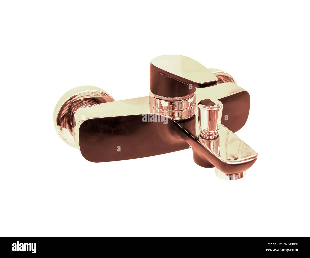 Water faucet isolated on white background. Faucet for wash basin ...