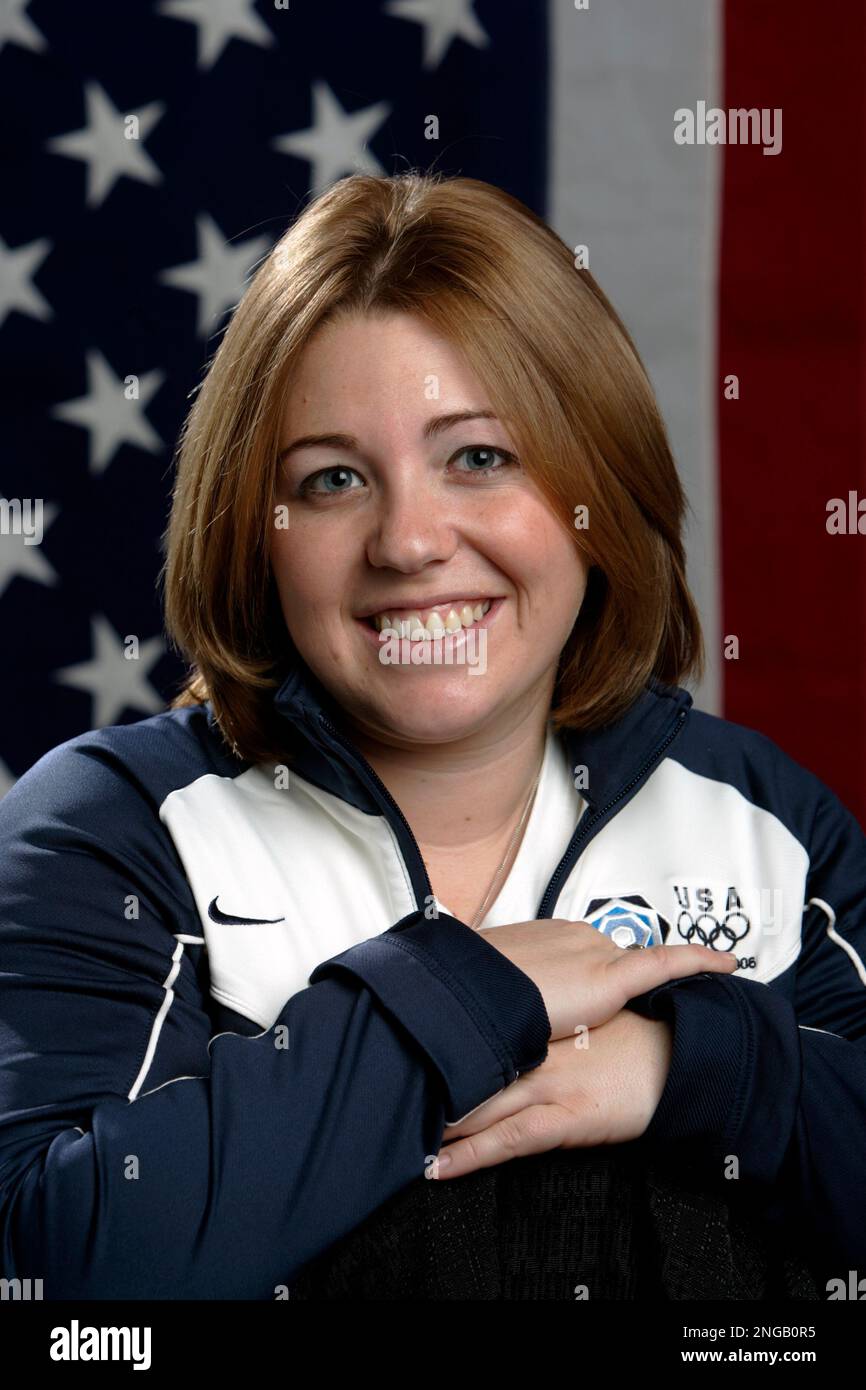US Olympic curling competitor Maureen Brunt is shown in this Oct. 11 ...
