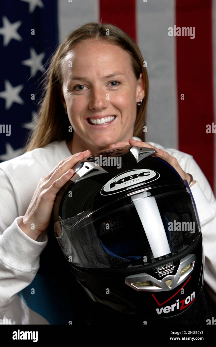 US Olympic bobsled athlete Shauna Rohbock is shown in this Oct. 9, 2005 ...
