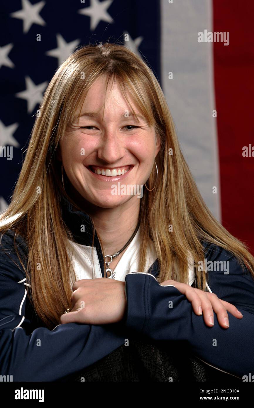 US Olympic speedskater Jennifer Rodriguez is shown in this Oct. 10 ...
