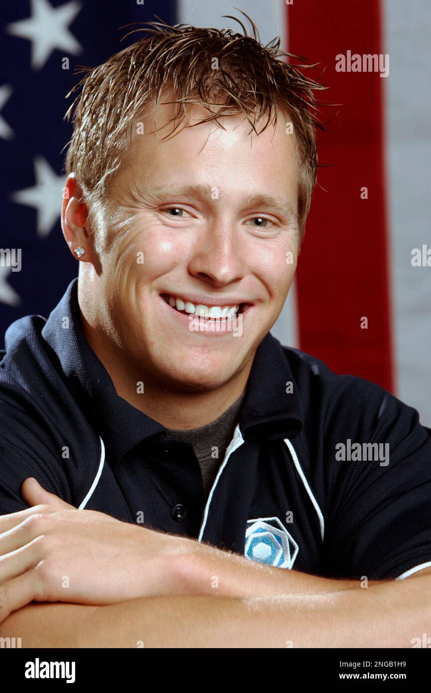 US Olympic freestyle aeriel skier Jeret Peterson is shown in this Oct ...