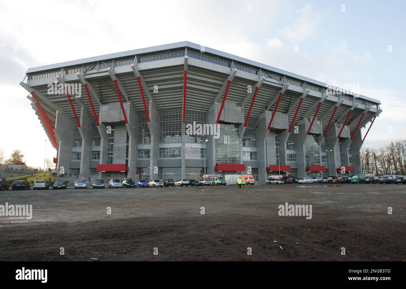 The Fritz-Walter stadium in Kaiserslautern, western Germany, on ...