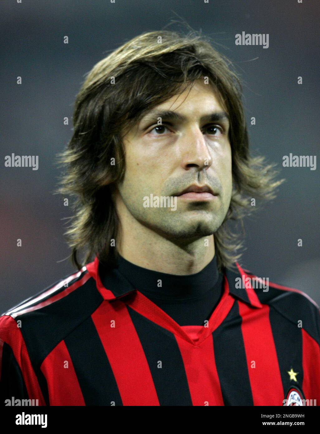 AC Milan's Andrea Pirlo during the Champions League Group E match against PSV Eindhoven's at the ...