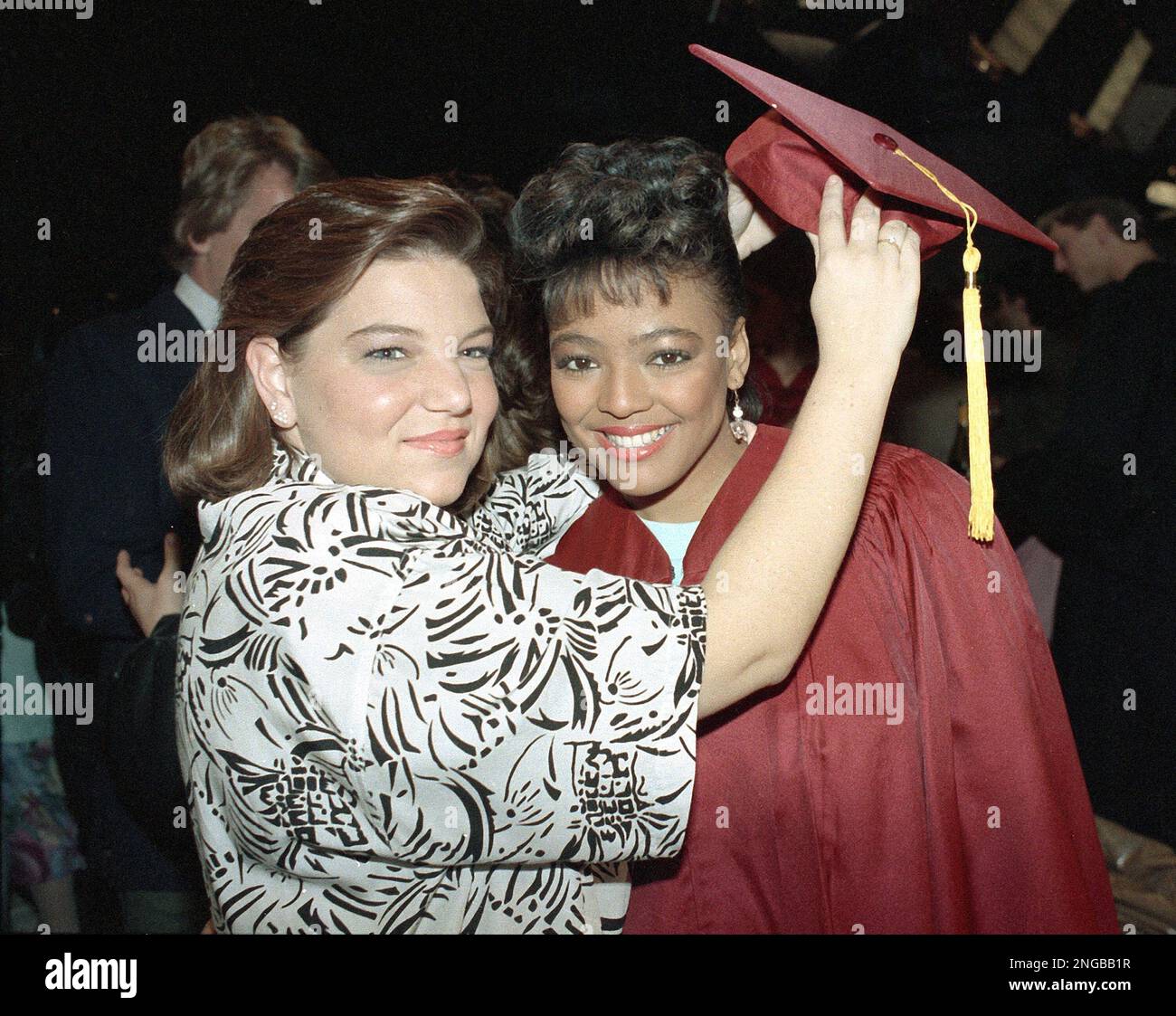 Actress Mindy Cohn, left, who portrays Natalie on the television sitcom ...