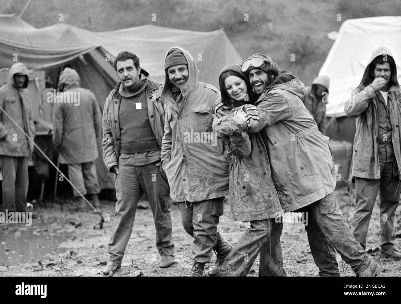 Israeli soldiers at the Syrian cease-fire line in the Golan Heights are ...