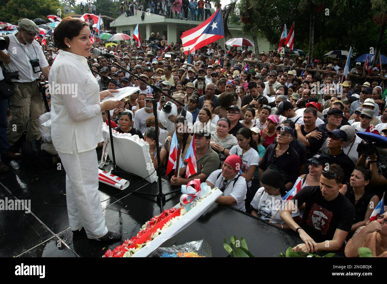 Elma Beatriz Rosado Barbosa, the widow of Puerto Rican nationalist ...