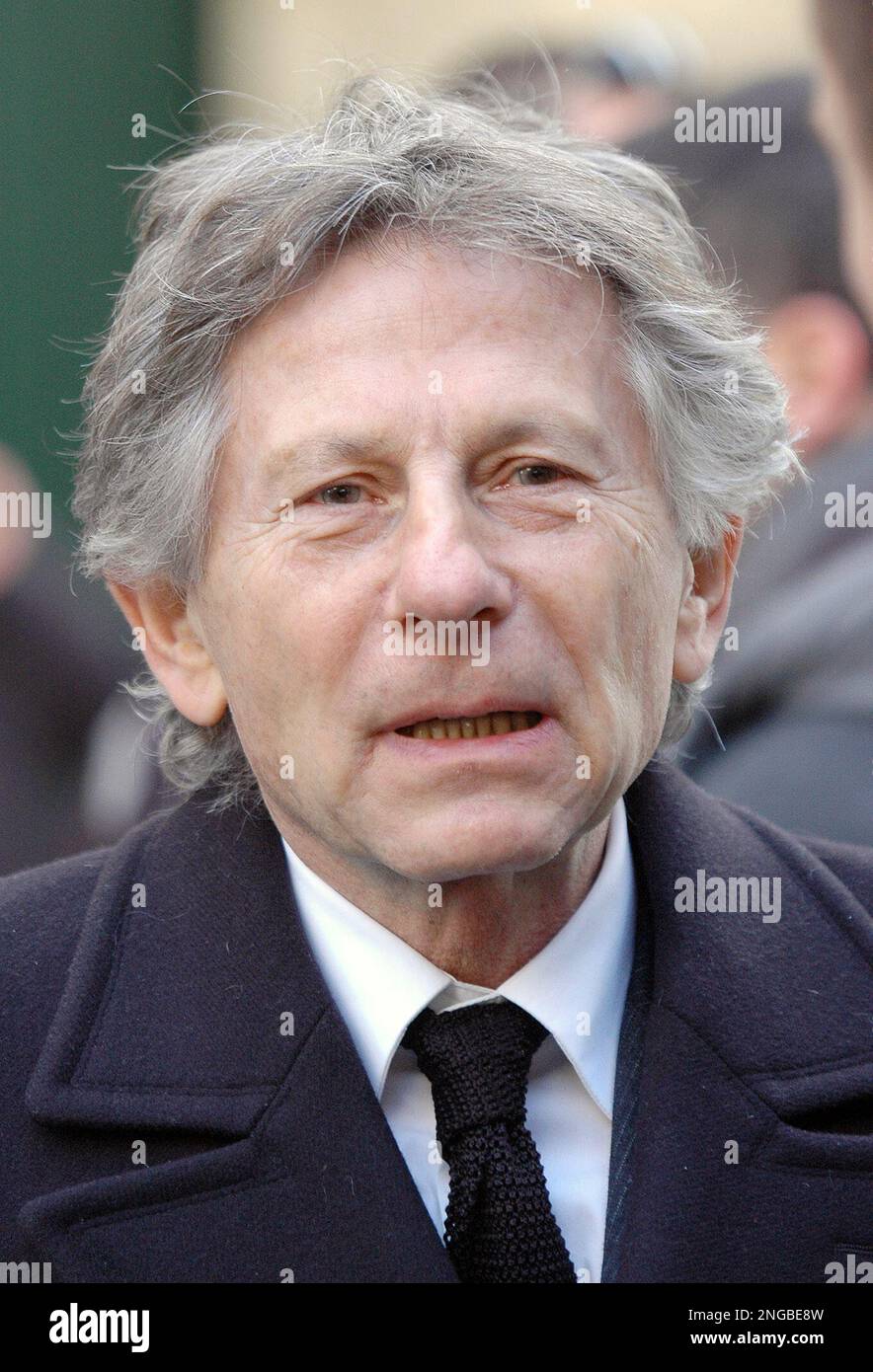 Polish-born director Roman Polanski attends the inauguration of Paris ...