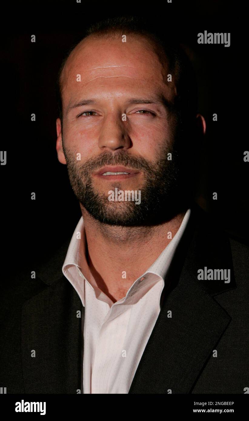 Cast member Jason Statham arrives at the world premiere of the film ...