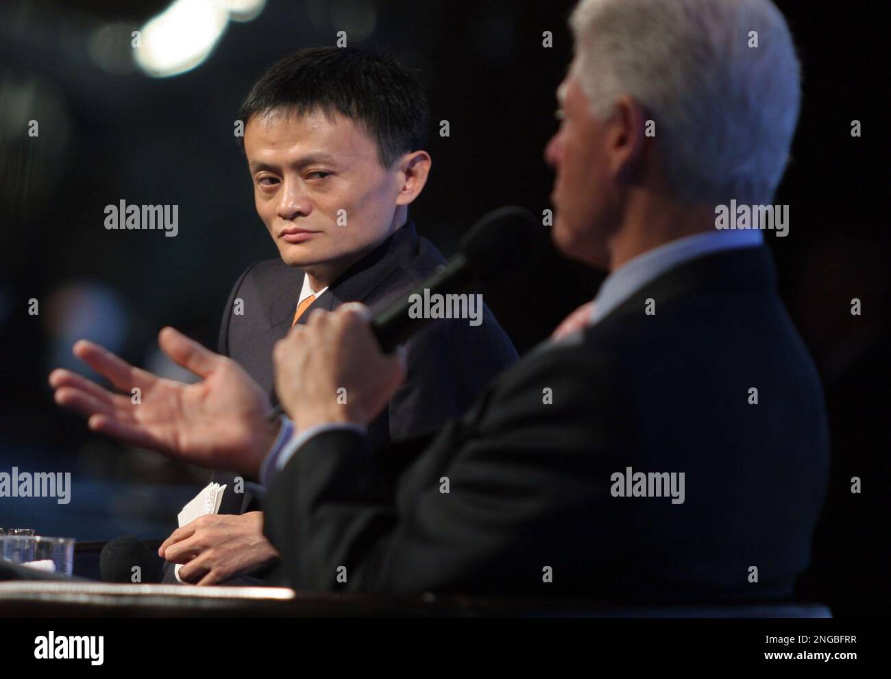 Hangzhou, China - September 10 ,2005 - Jack Ma, the CEO of Alibaba.com ...