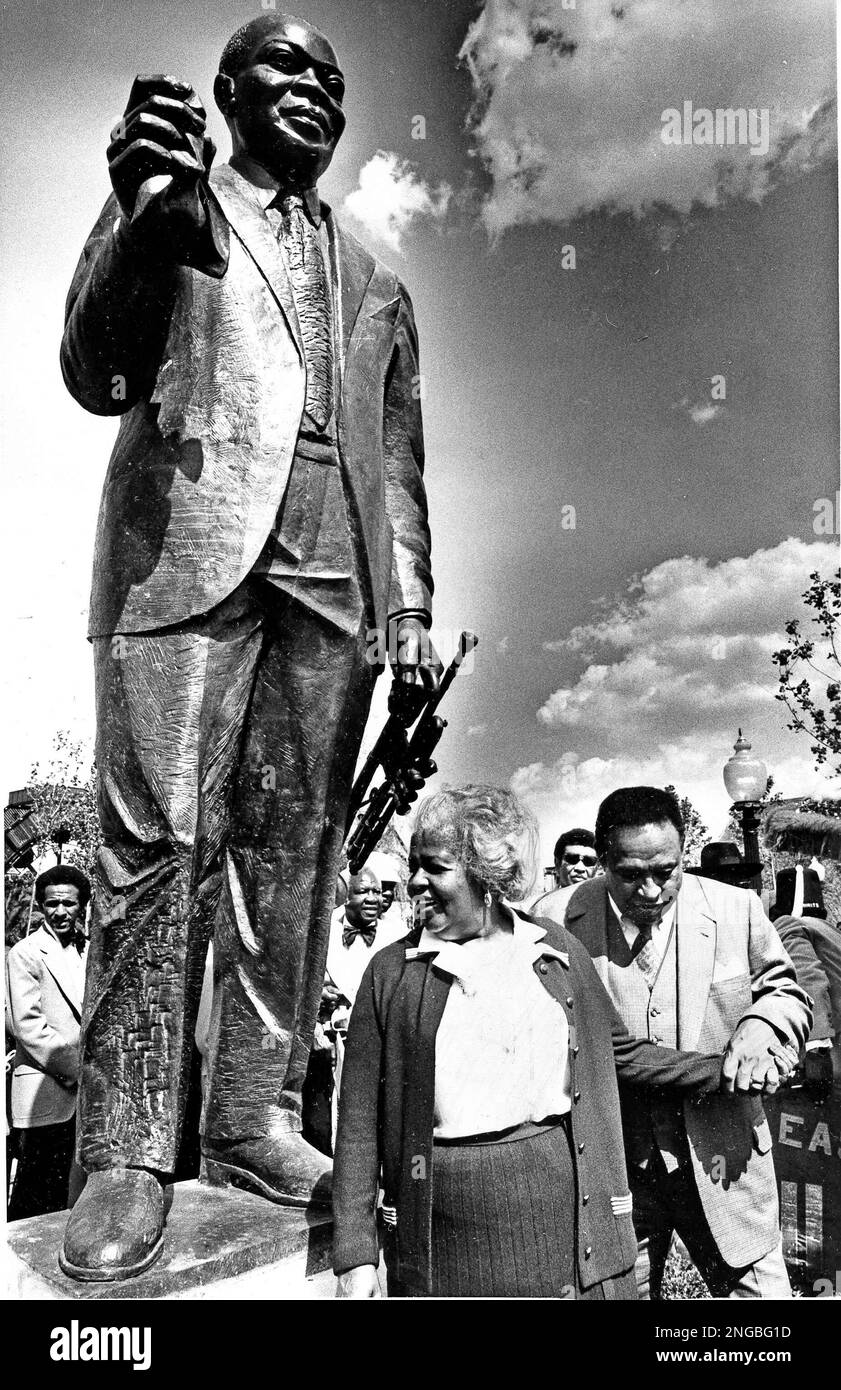 Lucille Armstrong, widow of the jazz great Louis Armstrong, is ...