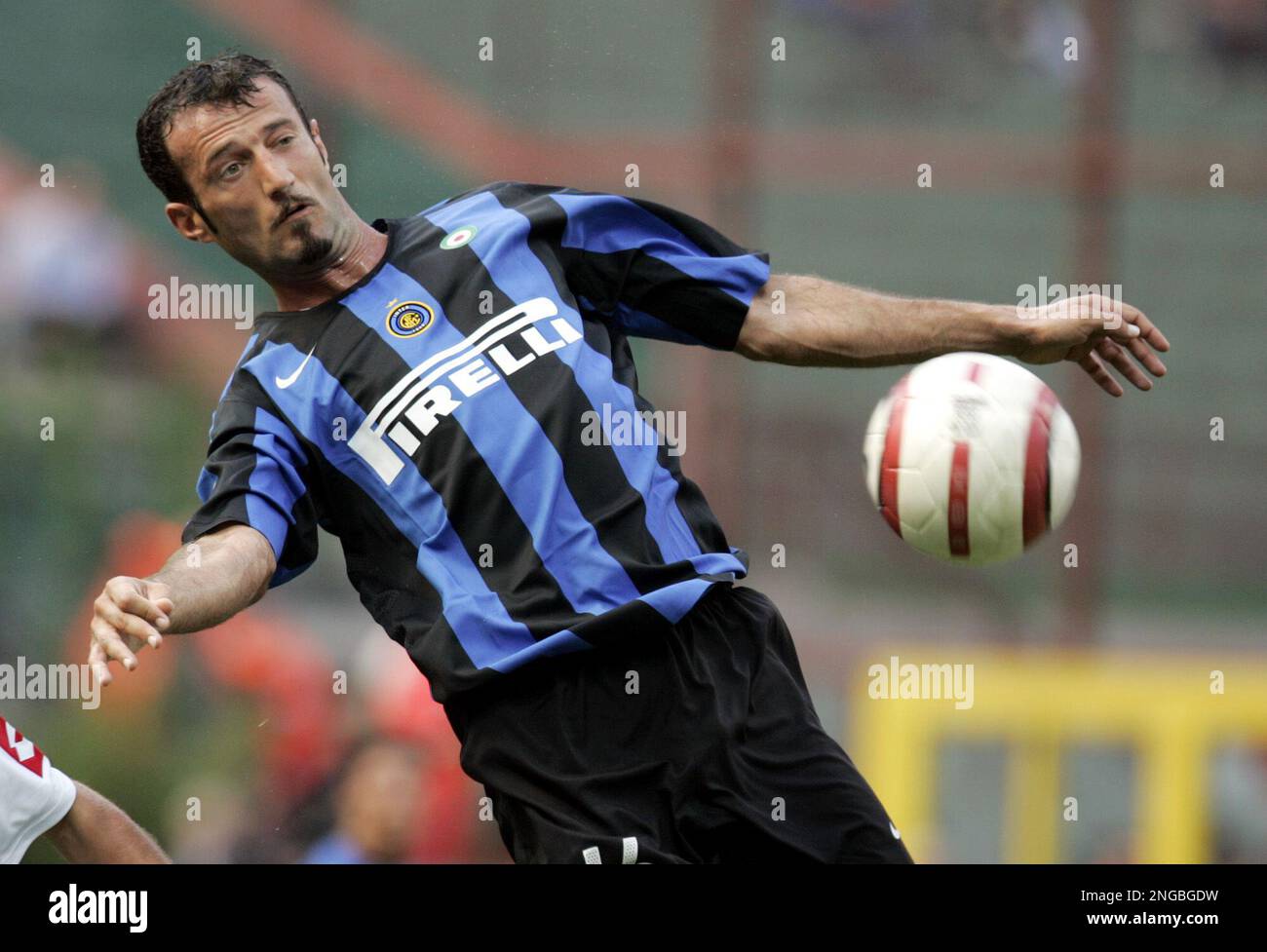 Inter Milan's Giuseppe Favalli during Italian major league soccer match ...