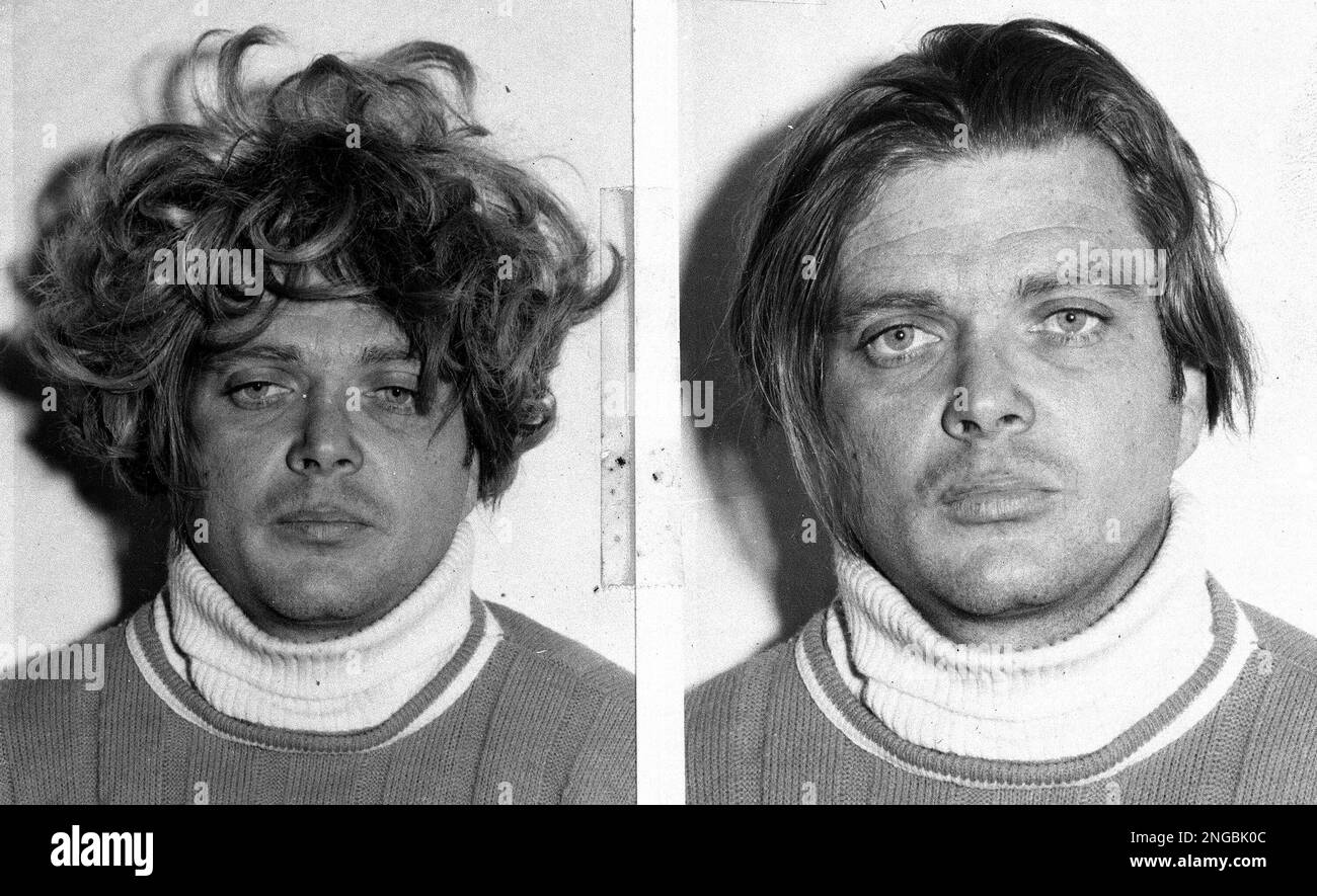 Charles Schmid is shown with and without the wig he had on when ...