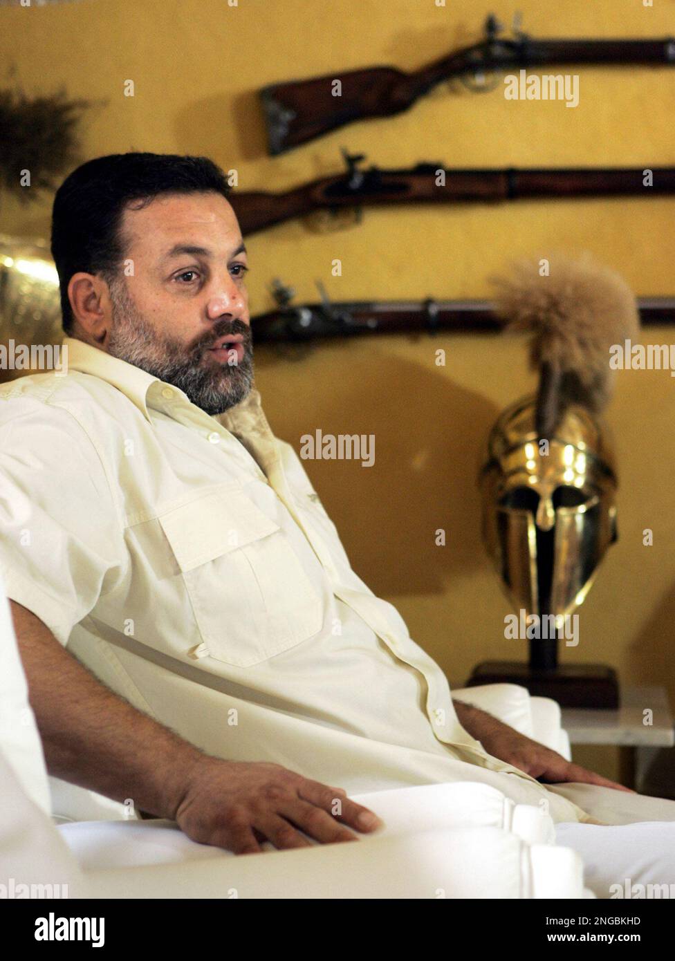 Muslim Activist Adel Smith is shown in his house at Ofena, central ...