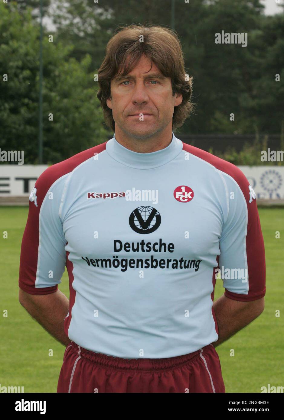 Goalkeeper-coach Gerald Ehrmann of the German First division soccer ...