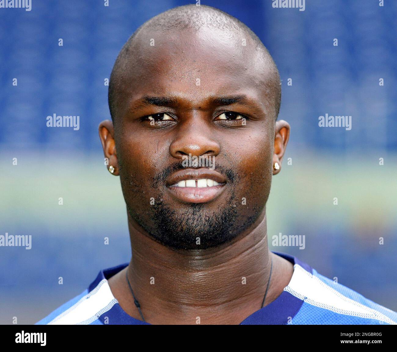 Namibian player Razundara Tjikuzu of German first division soccer team ...