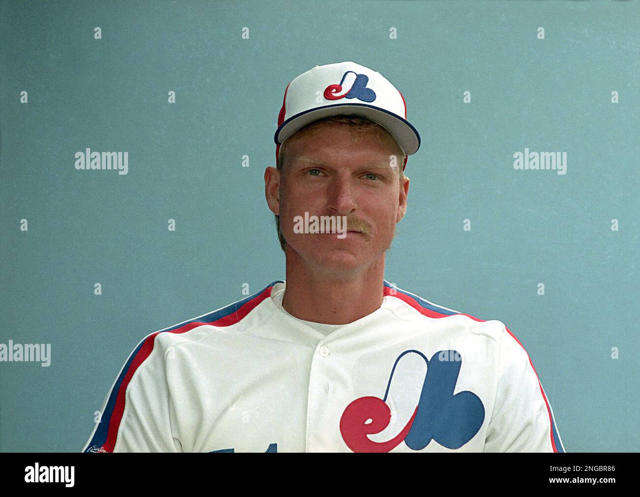 Montreal Expos' pitcher Randy Johnson is seen in 1989. (AP Photo Stock ...