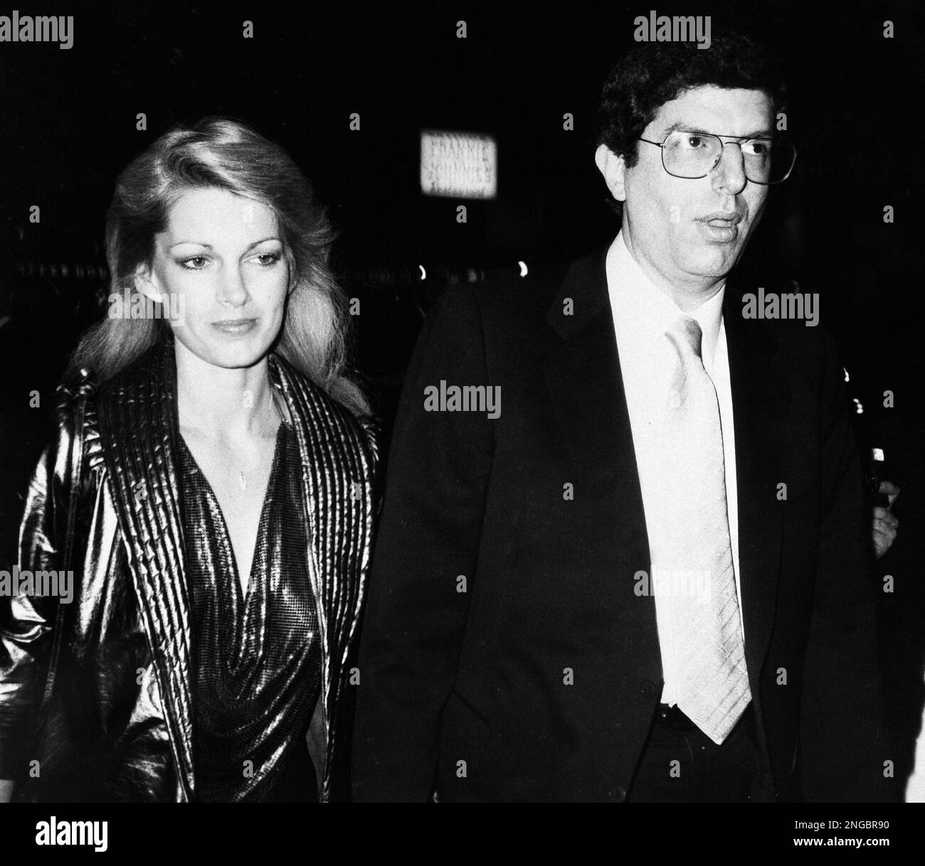 Cindy Garvey, estranged wife of ballplayer Steve Garvey, is escorted by ...