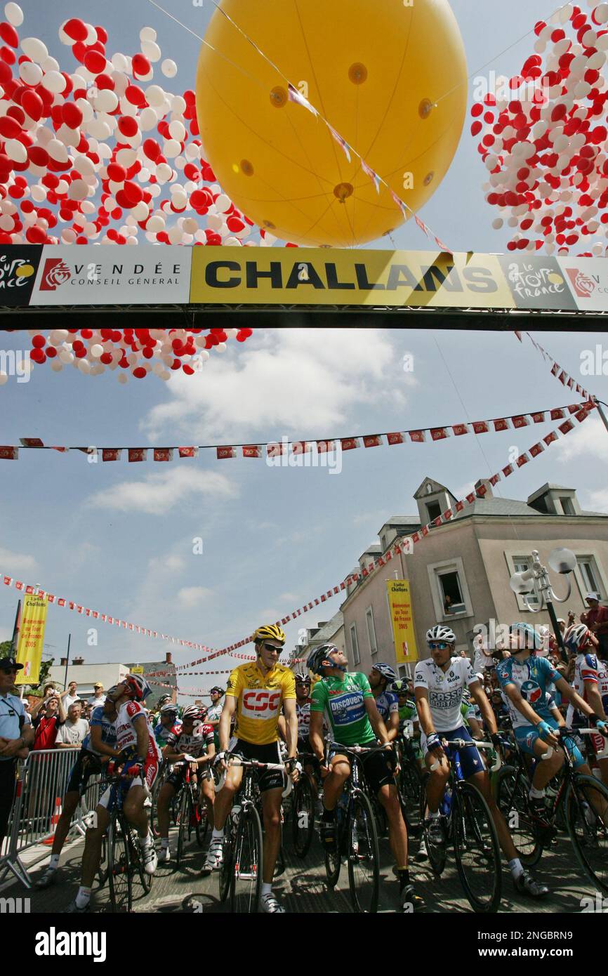 Six-time Tour de France winner and leader of the Discovery Channel ...