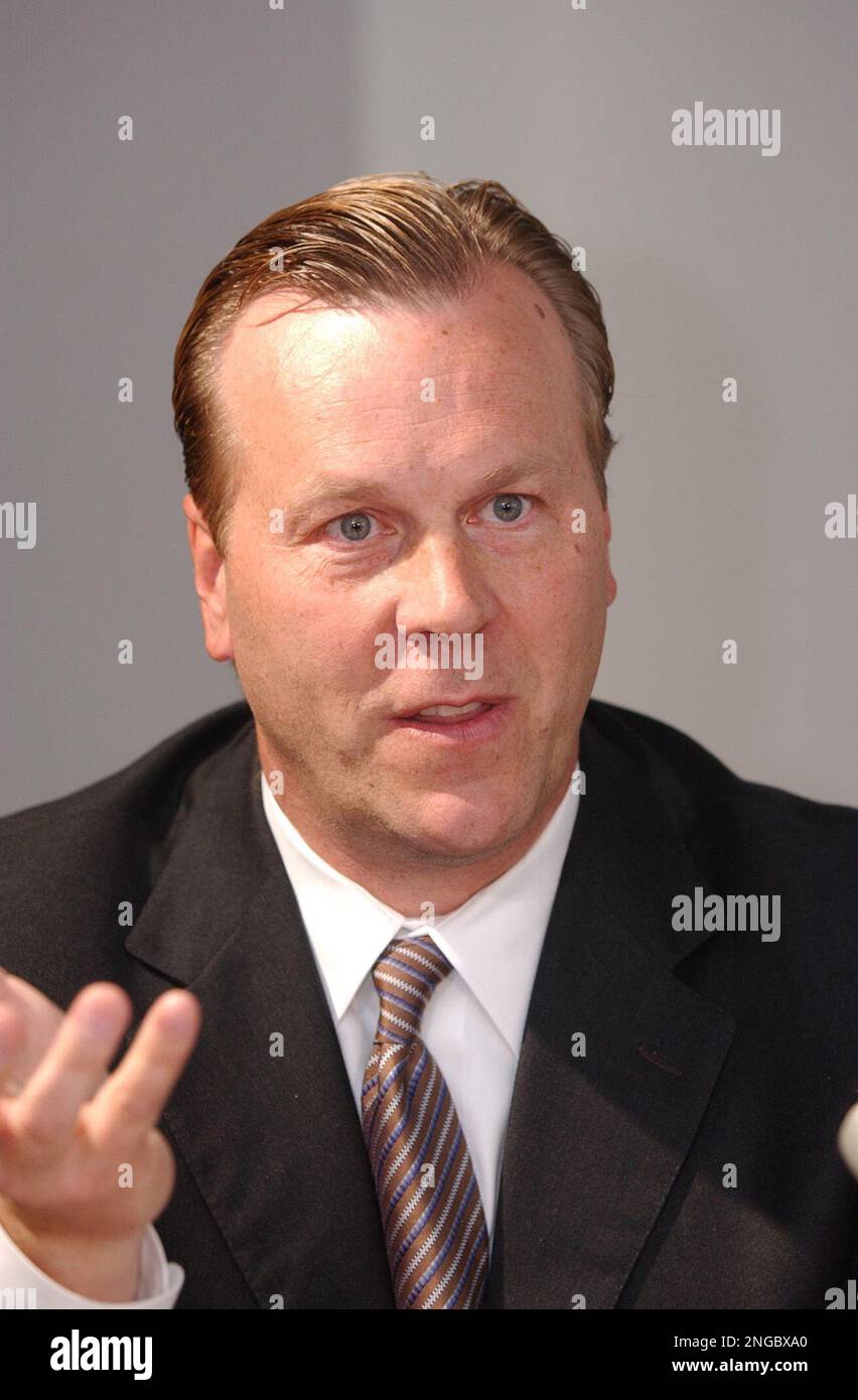 Borland Chief Executive Officer Dale Fuller is inteviewed by the ...