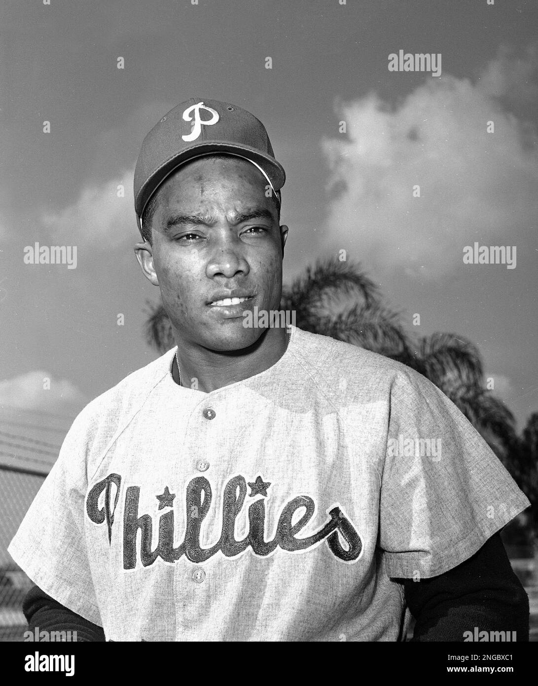 Philadelphia Phillies infielder Tony Taylor is seen in Feb. 1962. (AP ...