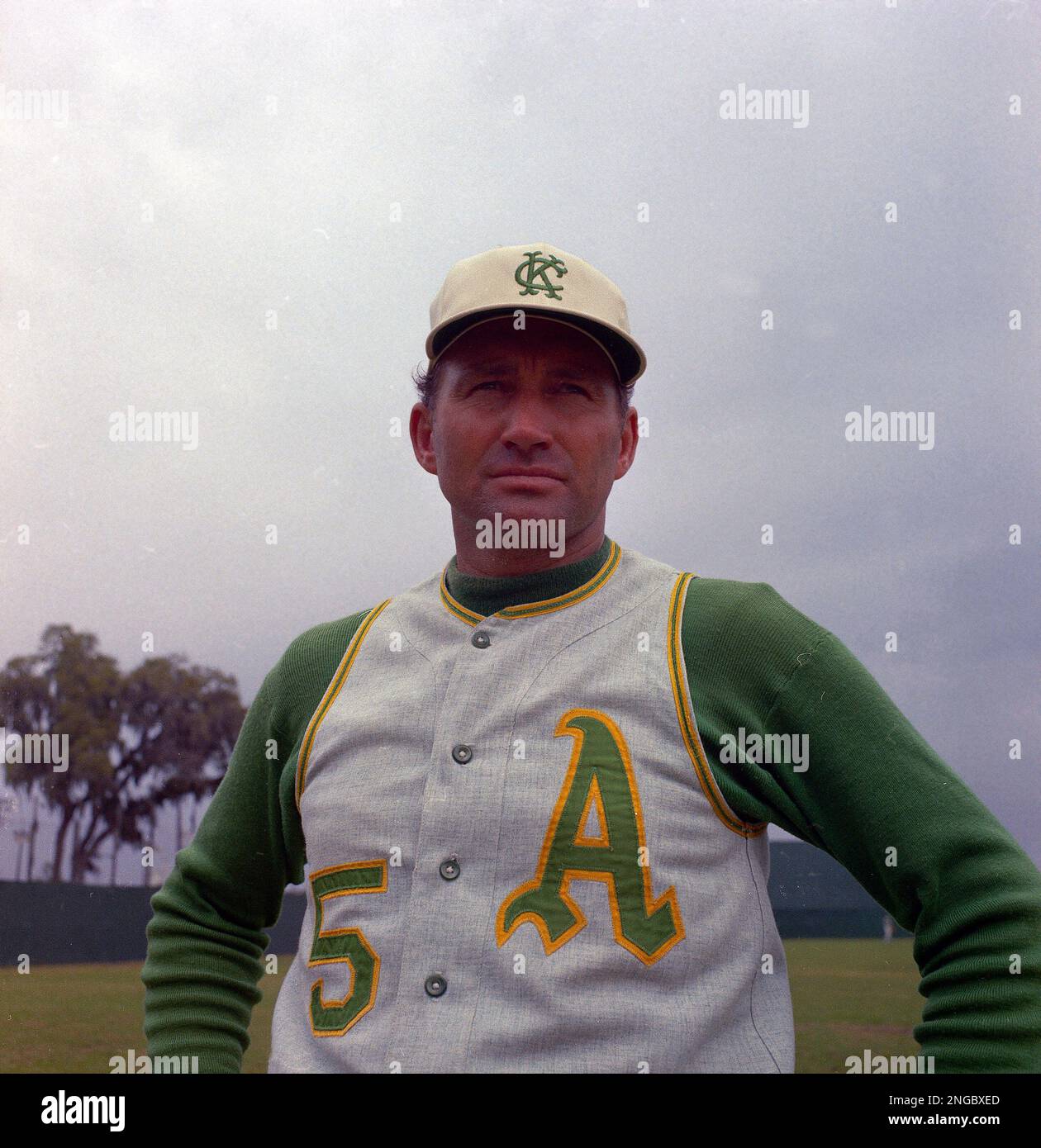 Alvin Dark, manager of the Kansas City Athletics, is seen in 1967. (AP ...