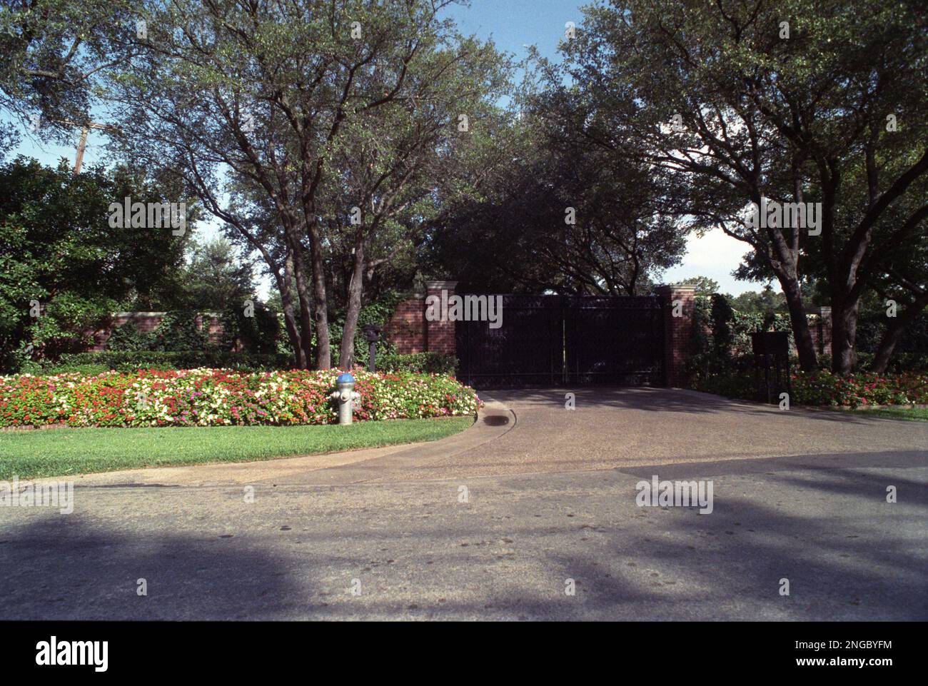 Texas billionaire presidential candidate Ross Perot's Dallas home sits ...