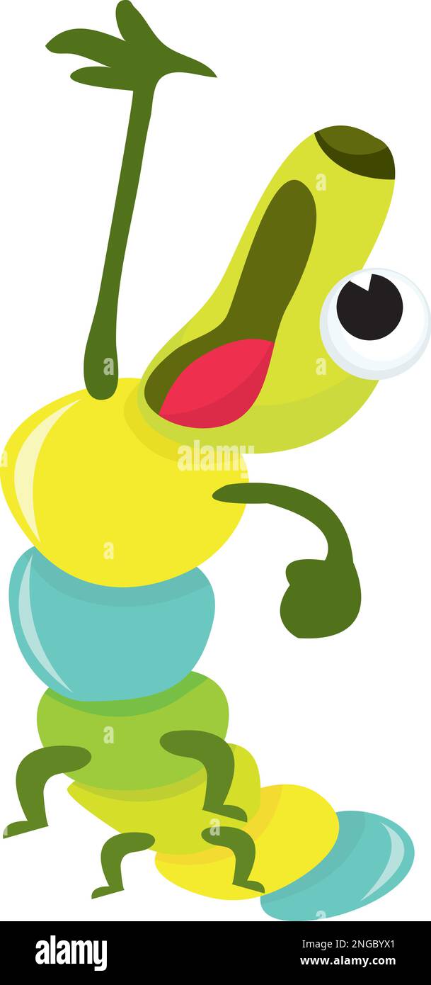 Screaming caterpillar Cut Out Stock Images & Pictures - Alamy
