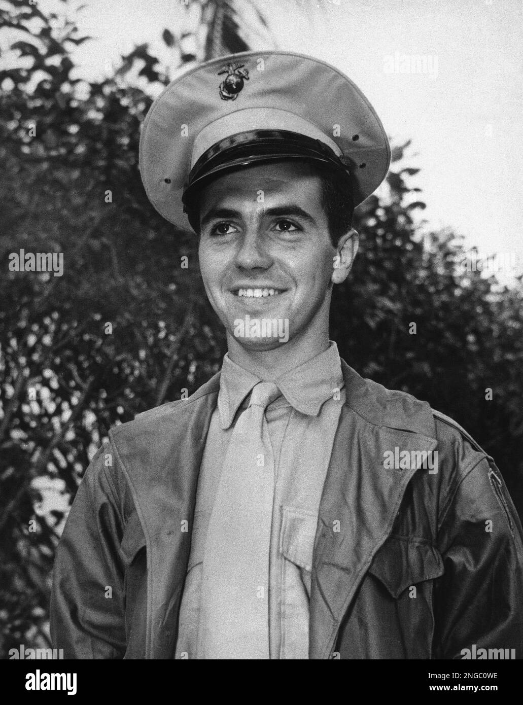 Pfc. Rene A. Gagnon, one of the six Marines who raised the flag at Iwo ...