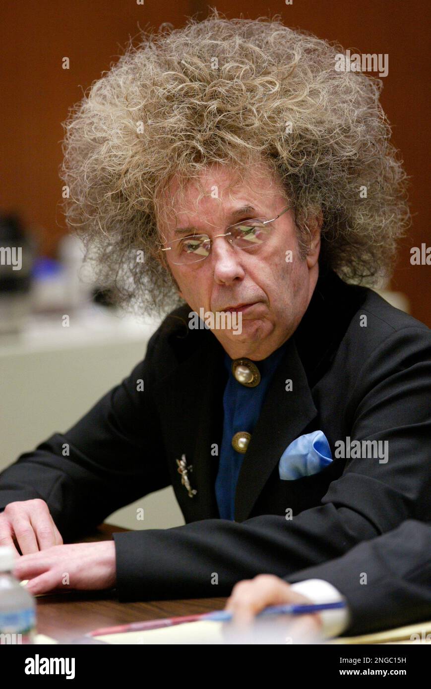 Music producer Phil Spector is shown in Superior Court Monday, May 23 ...