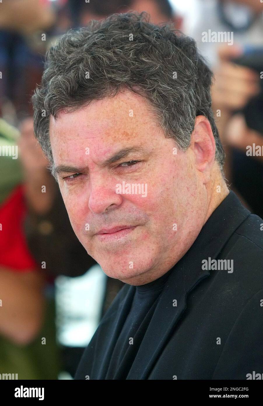 Israeli director Amos Gitai poses during a photo call for "Free zone ...