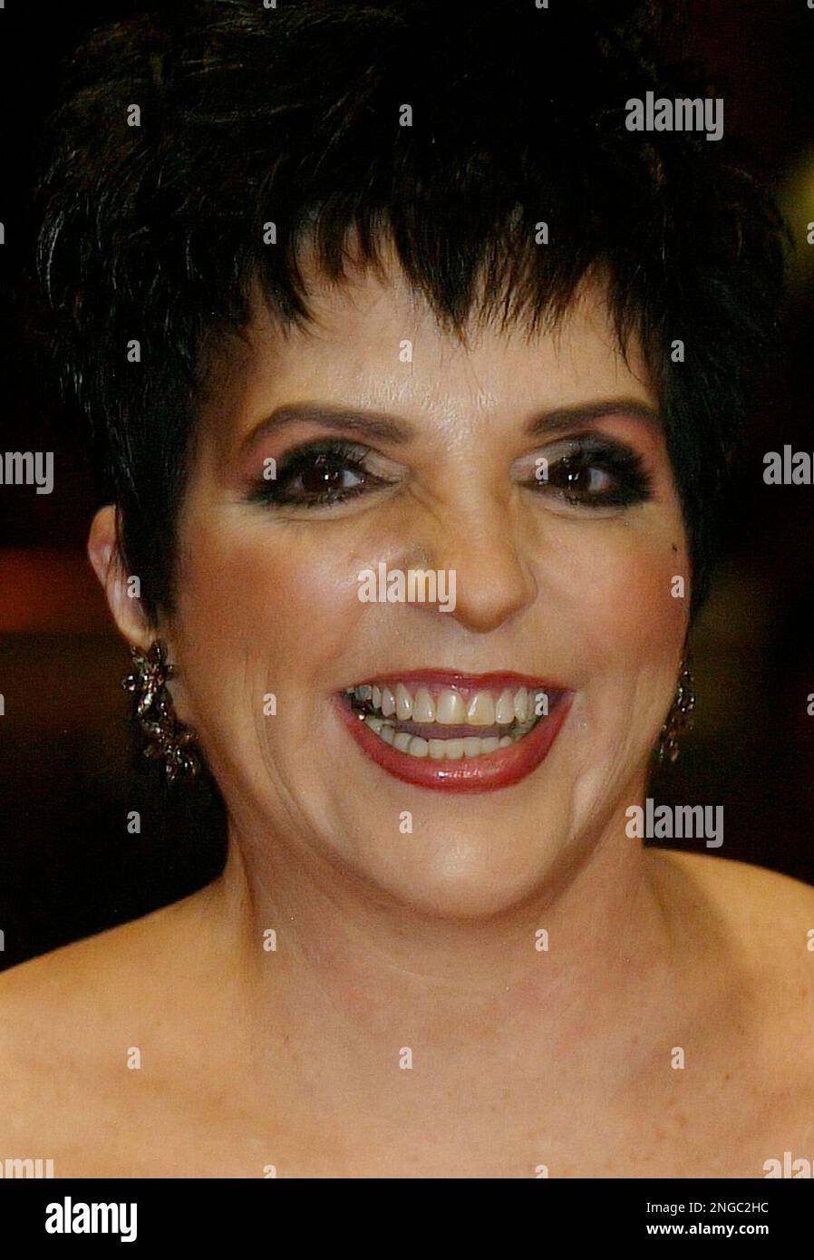 U.S. actress and singer Liza Minnelli smiles as she arrives for the ...