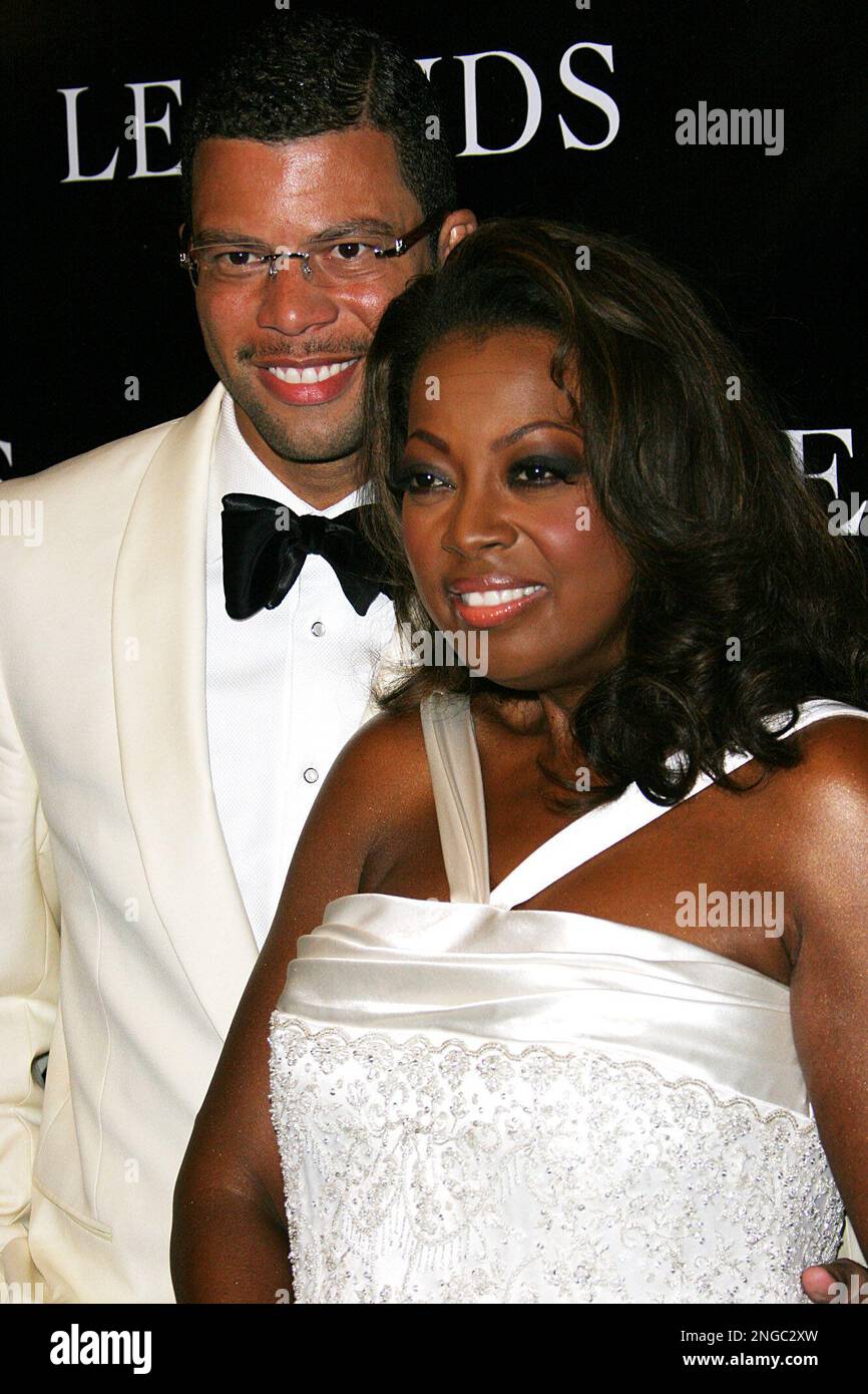 Star Jones and her husband, Al Reynolds, arrive at the Legends Ball, an ...