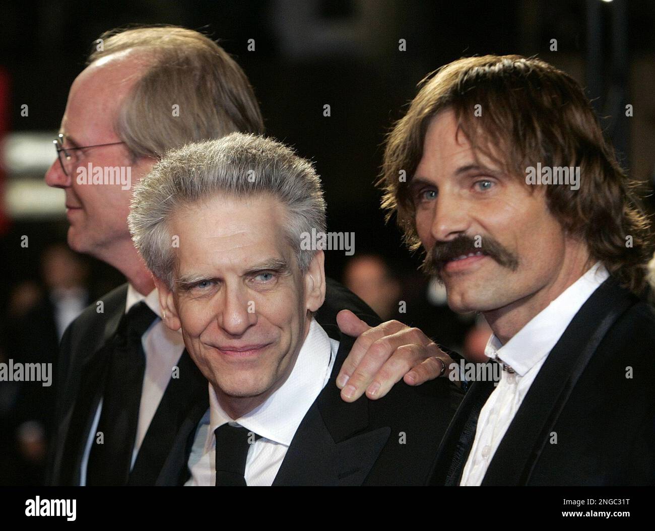 American actor William Hurt, left, Canadian director David Cronenberg ...