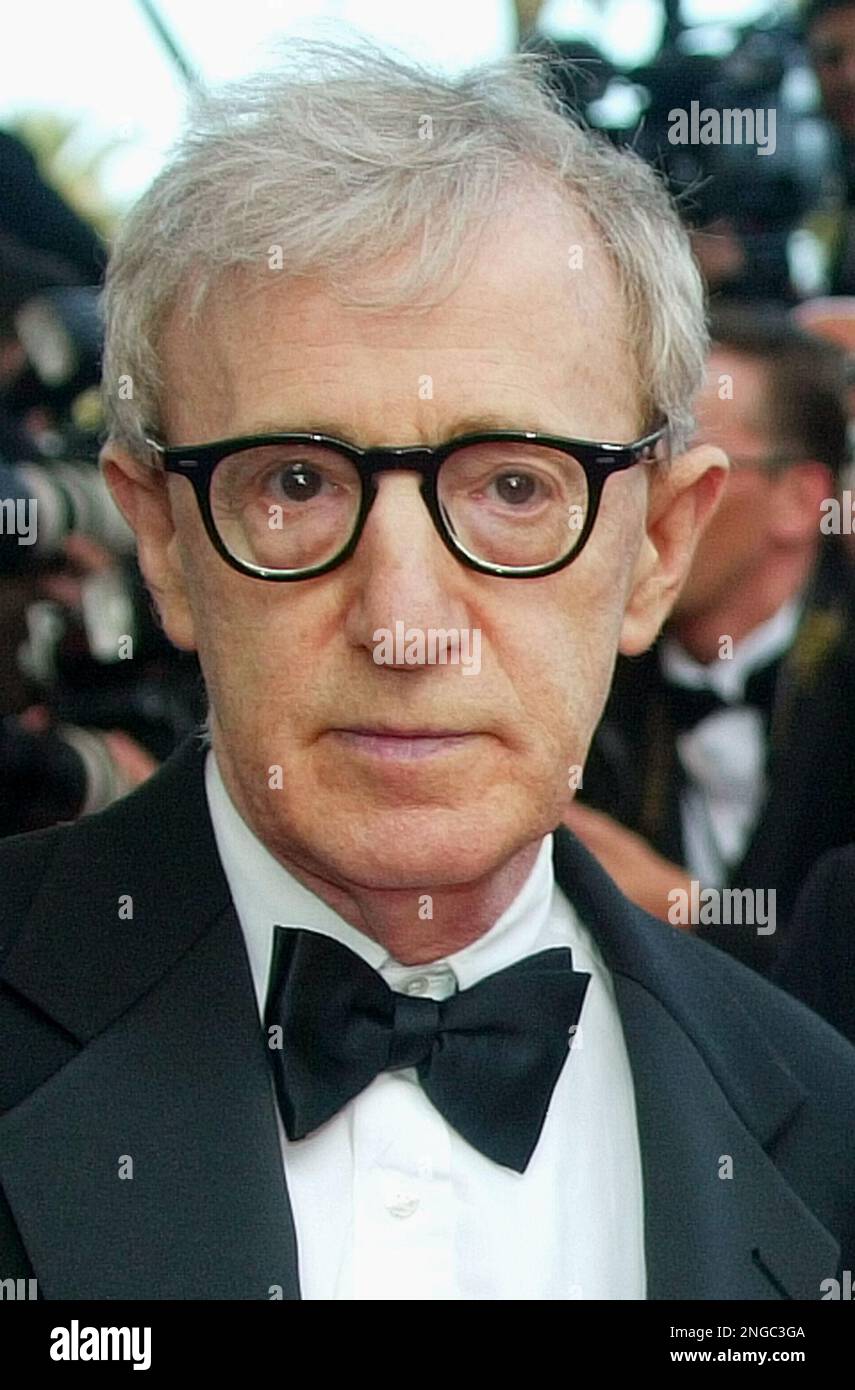 American director Woody Allen arrives for the screening of his film ...