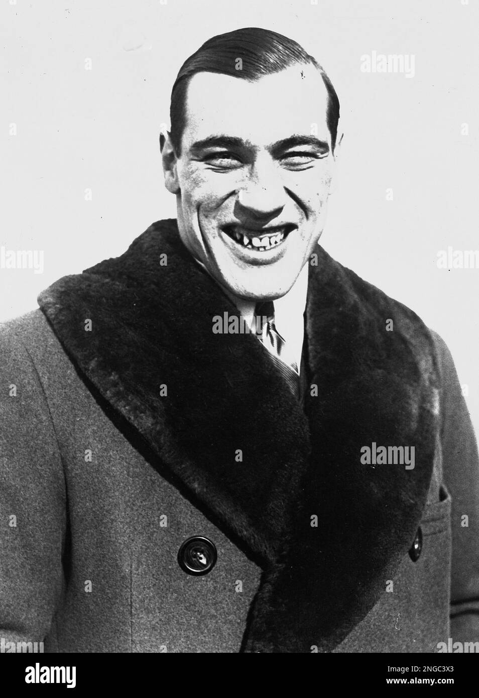 Smiling Italian heavyweight boxing champion Primo Carnera, pictured on ...